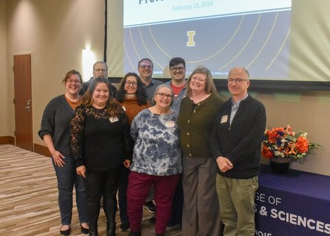 Math staff member honored at LAS award ceremony | Department of ...